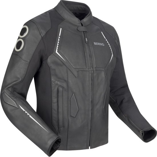 Bering Jacket Radial Black White XL - Maat - Jas | bol