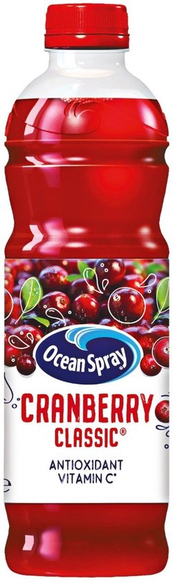 Ocean Spray Vruchtendrink cranberry classic 6 petflessen x 1 liter | bol