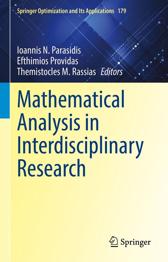 Springer Optimization and Its Applications 179 - Mathematical Analysis ...