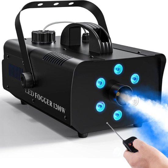 Rookmachine - "Transformeer de Sfeer met Onze 1200W Rookmachine: Krachtige Mistmachine... | bol