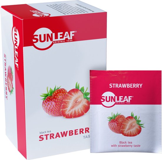 SunLeaf - Strawberry - 4 x 25 x 1.5 gram | bol