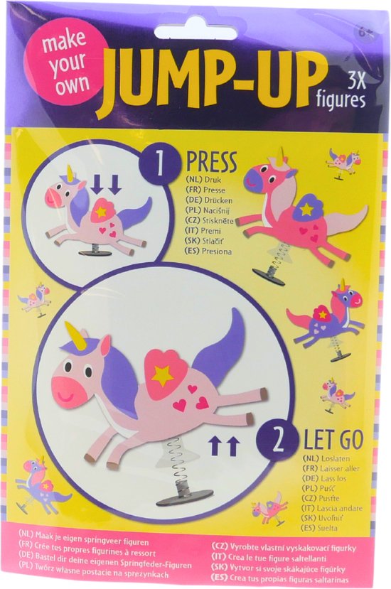 Maak Je Eigen Springveer Knutselset Unicorn | bol