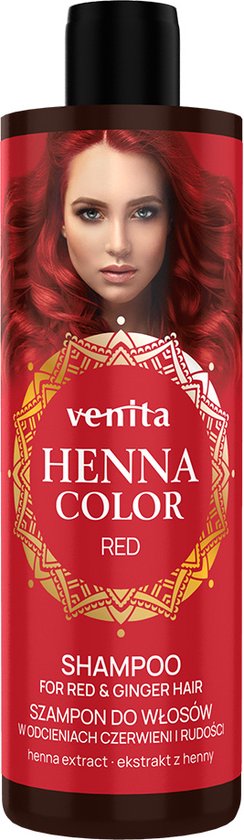 Venita HENNA COLOR Kleurbeschermende Natuurlijke VOEDENDE Shampoo voor ...