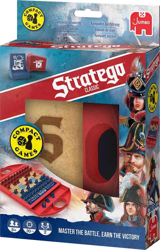 Jumbo - Stratego Compact - Reisspel - Bordspel | Games | bol