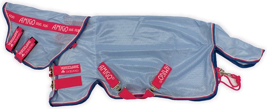 Horseware Vliegendeken Horseware Amigo Bug Rug Pony Lichtgrijs | bol