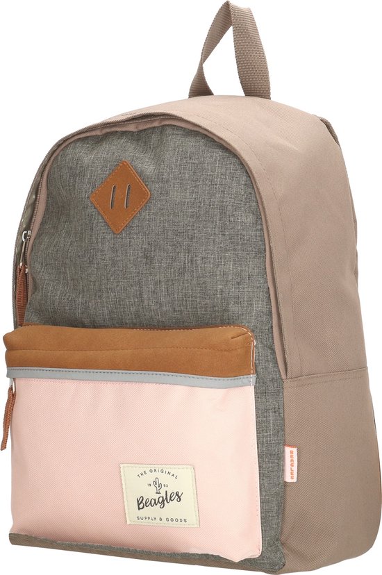 Beagles Originals Multi Rugzak 15,6 inch (34.5x19.4 cm) - Roze | bol
