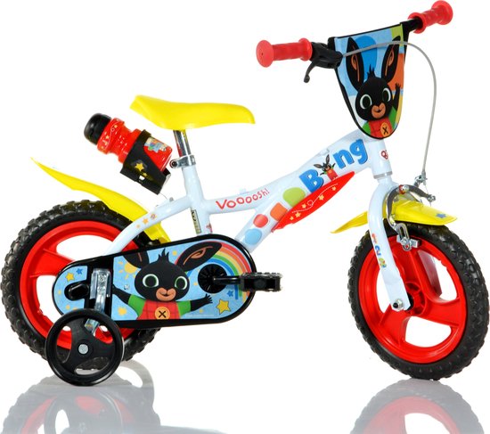 Acamar Films Bing - Kinderfiets 12 Inch - 2 tot 4 Jaar - 90 tot 115 cm ...