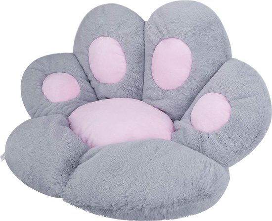Kattenpoot stoelkussen, leuk zitkussen in de vorm van een schattige ...