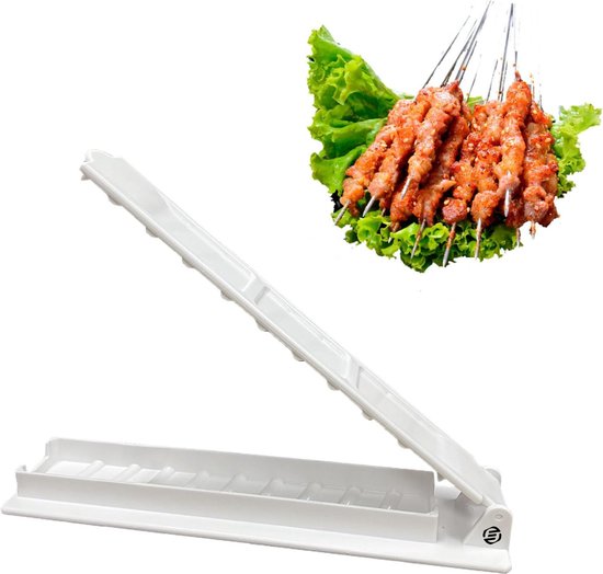 Equivera Kebab Maker - Spiesmaker - Hittebestandig - Sate Maker - Spies ...