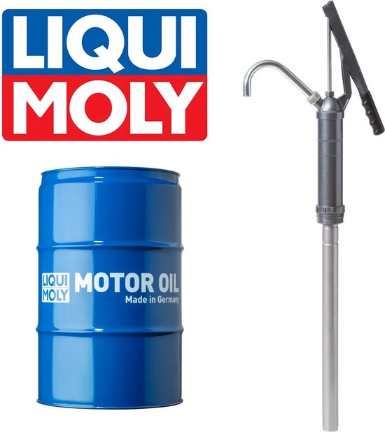 Handpomp voor 60L en 205 olie vat Liqui Moly | bol