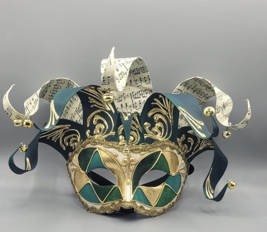 Venetiaans masker heren - handgemaakt - Gala masker - Herenmasker in ...