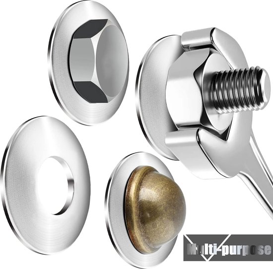 Sluitringen M8 x 30 mm groot 20 stuks bijsluitringen roestvrij staal ...