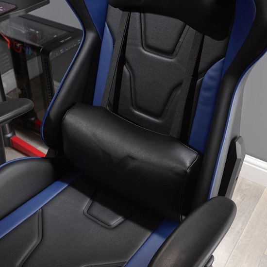 X-Rocker - Bravo PC Office Blue and Black Gaming Chair | bol