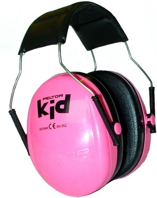 Peltor Hearing Protector Kid Neon Pink 1 | bol