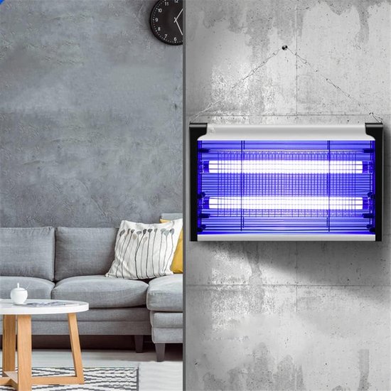uv-insectenlamp, vliegenvanger, insectenval voor binnen en buiten ...