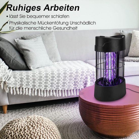 uv-insectenlamp, vliegenvanger, insectenval voor binnen en buiten ...