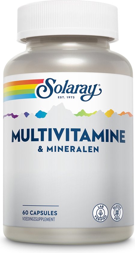 Solaray Multivitamine 60 Capsules | bol