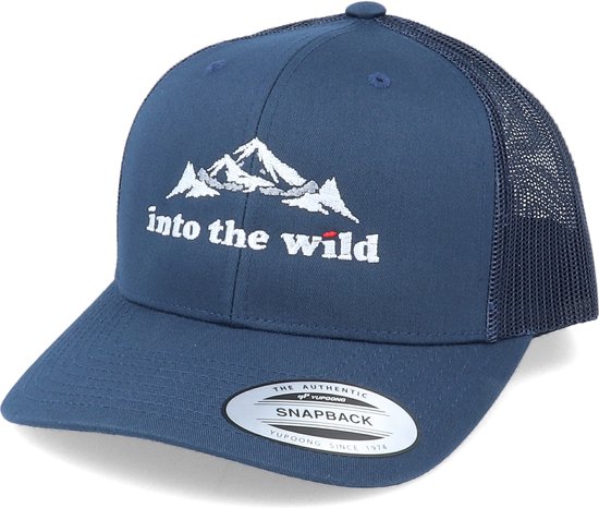 Hatstore- Into The Wild Mountain Navy Trucker - Wild Spirit Cap | bol