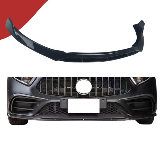 Mercedes CLS Klasse C257 (2018+) AMG Style Front Lip Glans Zwart | bol