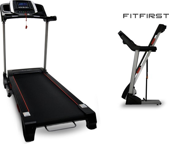 FitFirst® Sprinter 1-16 km/u - Hellingshoek tot 15% - Loopband met App en Speakers -... | bol