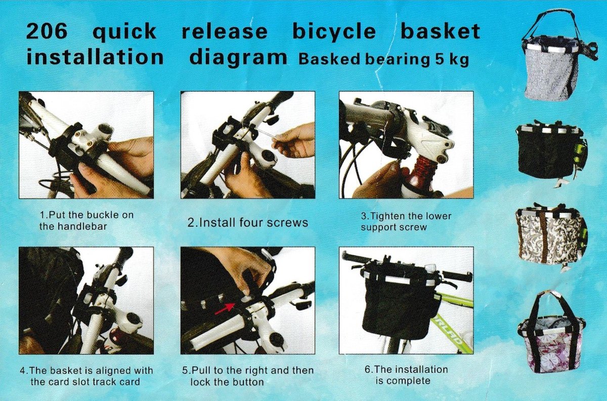 Innovaland - Hondenfietsmand Zwart - Boodschappentas - Hondenmand Fiets - Fietsmand... | bol
