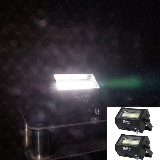 Ayra Flash 30 LED stroboscoop (2 stuks) | bol