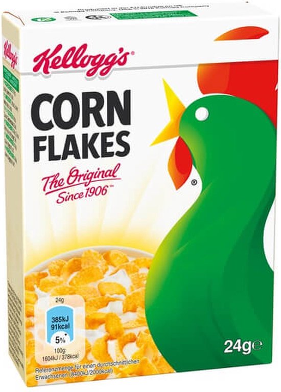 kellogg's Cornflakes Ontbijtgranen 40 Mini Pakjes 24 Gram | bol