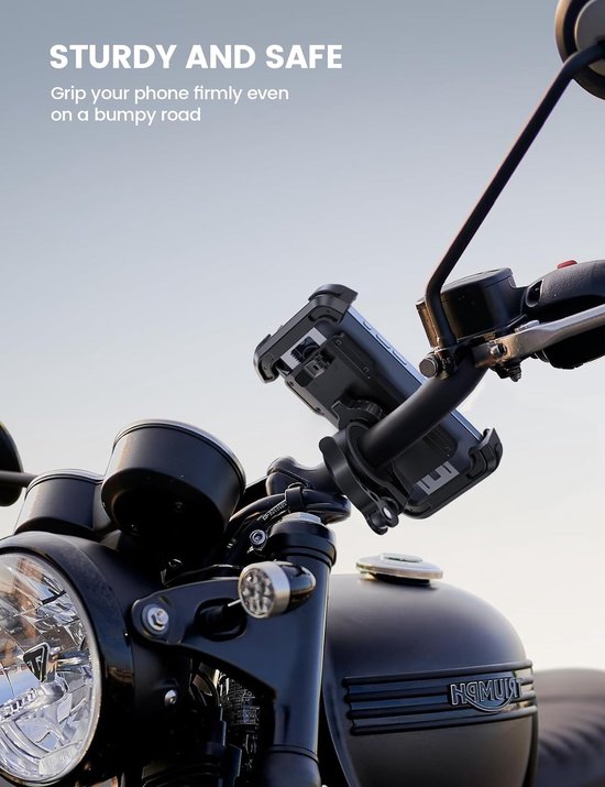 Fiets Telefoonhouder, Motor Telefoonhouder - Universele 360 Draaibare ...