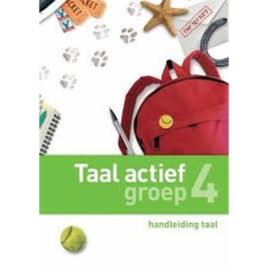 Taal Actief versie 4 Handleiding Taal groep 4 | 8721101640132 | Boeken | bol