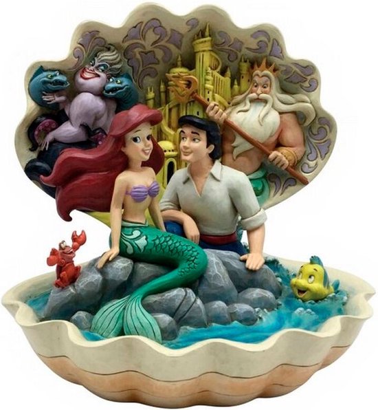 Disney Traditions Seashell Scenario (The Little Mermaid Shell Scene) | bol