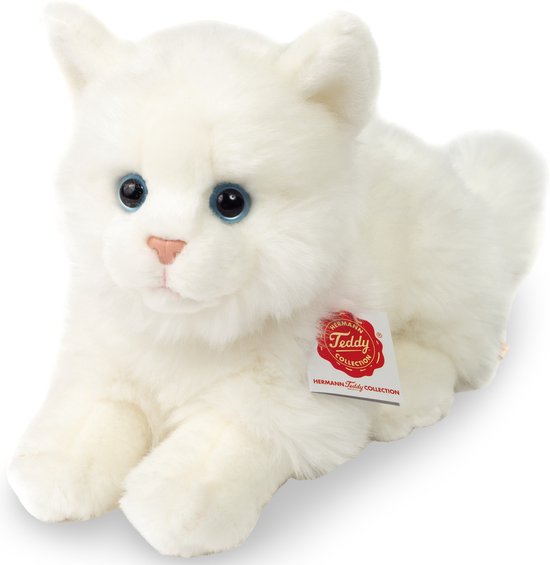 Hermann Teddy Knuffeldier Britse korthaar kat/poes - premium kwaliteit ...