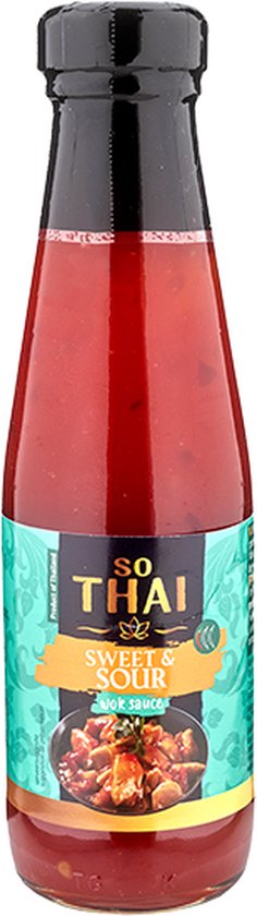 So Thai® | 6 x 200 ml Woksauce Sweet & Sour | zoetzure woksaus ...