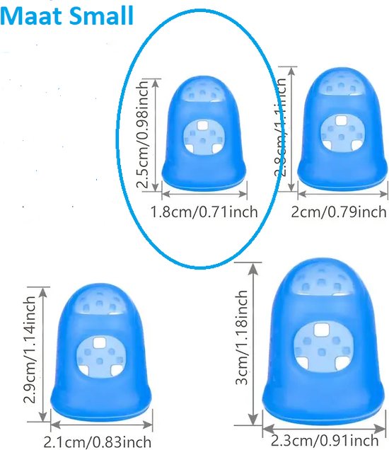Siliconen vingerhoed - Vingerbeschermers - Vingerpicks gitaar ...