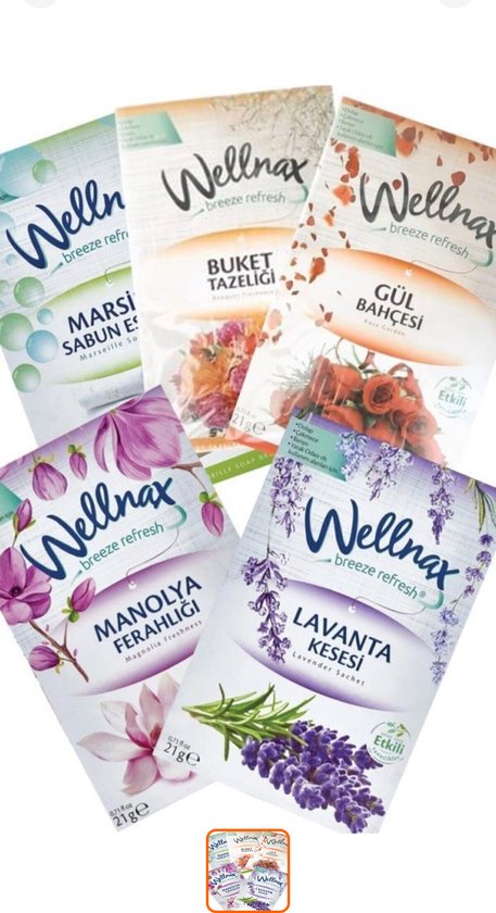 Geurzakjes Assorti - Kledingkast Parfum - Kast Geur Zakjes - Met ...