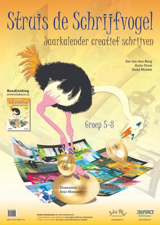 Struis de Schrijfvogel - Jaarkalender creatief schrijven ...