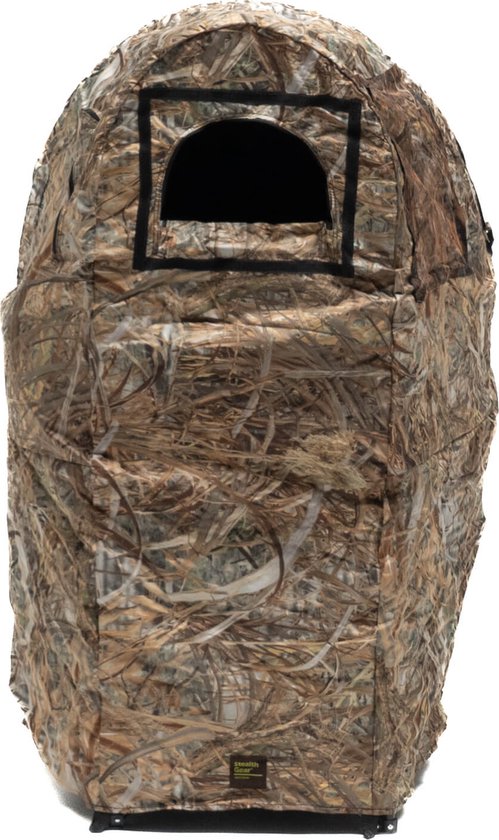 Stealth Gear Schuiltent One man Chair Hide M2 Riet Plus | bol