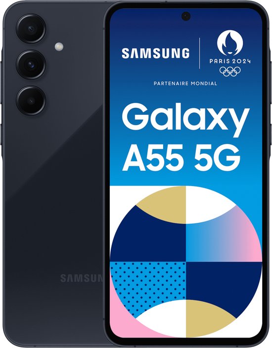 Samsung Galaxy A55 5G - 256GB - Awesome Navy | bol