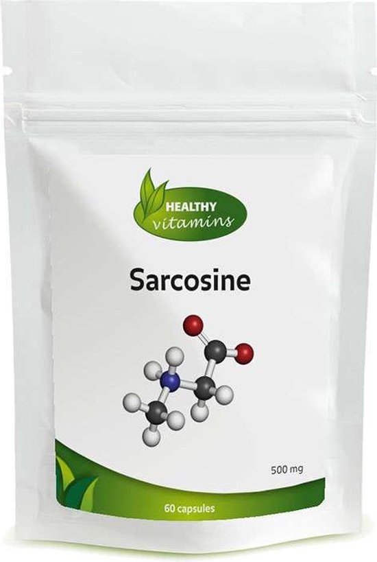 Sarcosine supplement | 60 vegan capsules | Vitaminesperpost.nl | bol