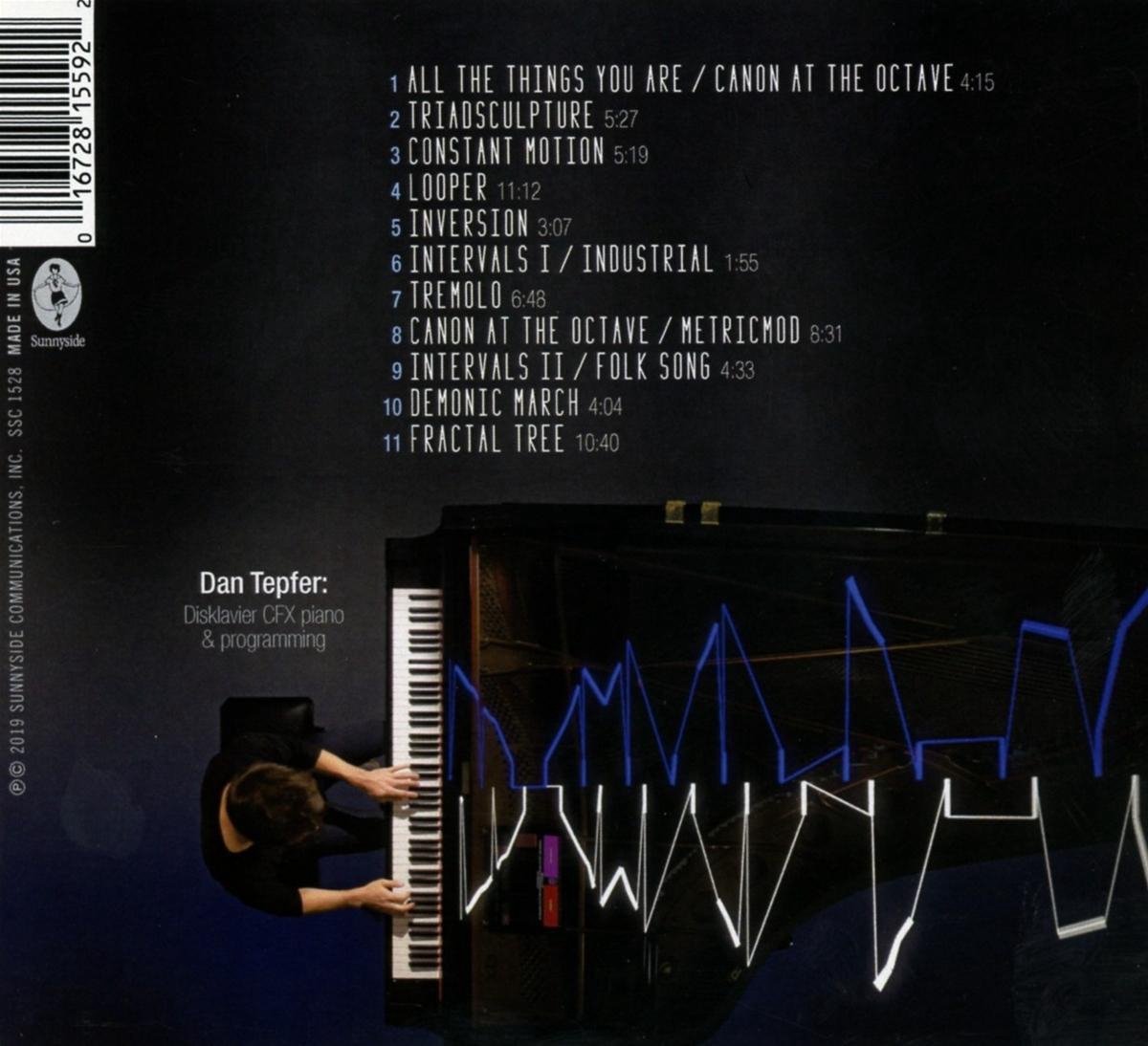 Natural Machines, Dan Tepfer | CD (album) | Muziek | bol.com