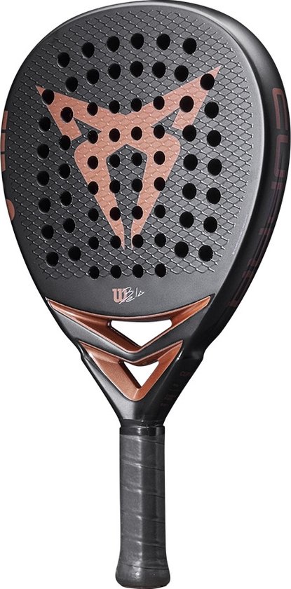 Wilson Cupra V2-2 (Diamant) - 2023 padel racket Zwart/Koper | bol