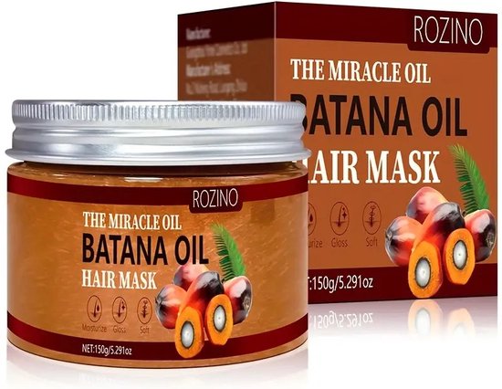 Rozino Haargroei Batana Olie Haarmasker - Minoxidil 5% Alternatief ...