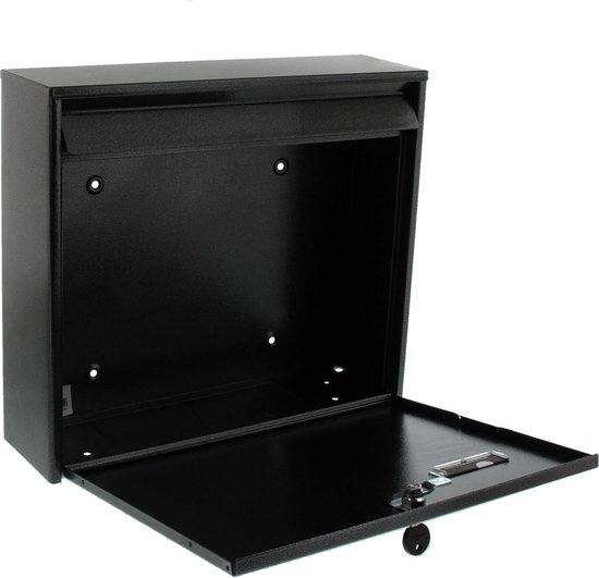 Brievenbus, geschikt voor brievenbussen, A4-gleuf, verzinkt staal, Mail ...