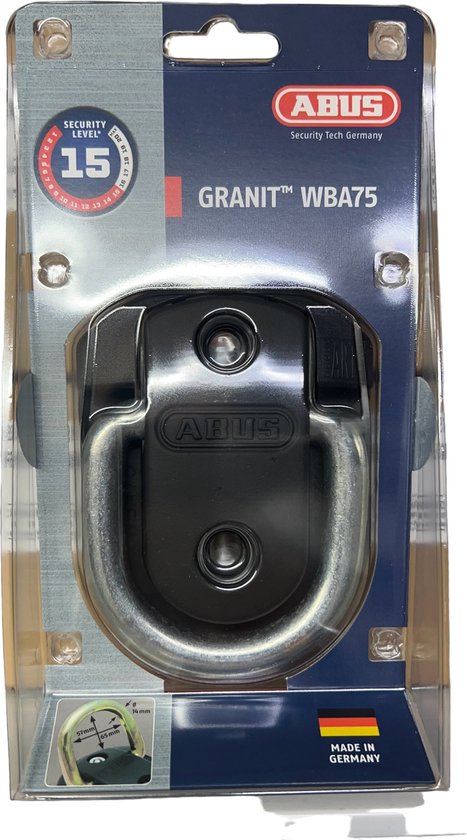 ABUS Granit WBA 75 Vloer/Muur Anker - ART4 | bol