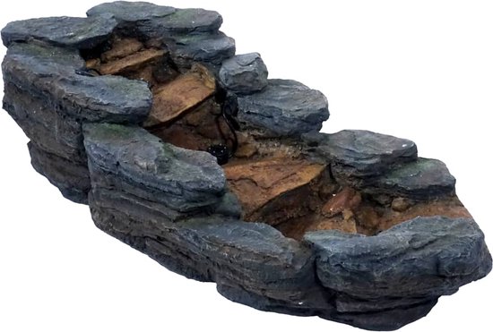 Ubbink - Cazorla bocht links - waterval - beekloop - 29 x 74 x 34cm | bol