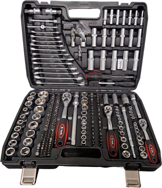 doppenset 216 delig - doppenset met ratel - 1/2 inch - doppen set ...