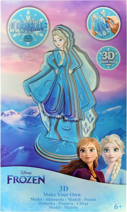 Disney Frozen - 3D model maken - DIY - Elsa | bol