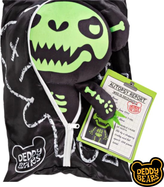 Deddy Bear Body Bag Plush - Bones 30 CM | bol