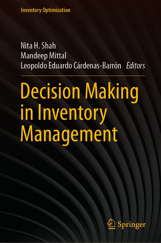 Inventory Optimization- Decision Making in Inventory Management | 9789811617287 | Boeken | bol