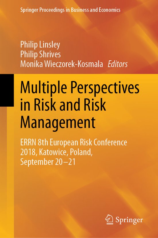 Springer Proceedings in Business and Economics- Multiple Perspectives in Risk and Risk... | bol