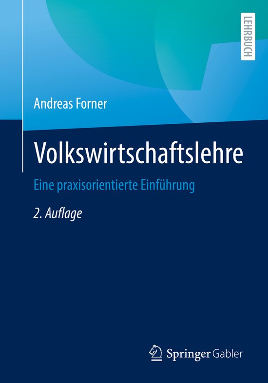 Volkswirtschaftslehre | 9783658361082 | Andreas Forner | Boeken | bol